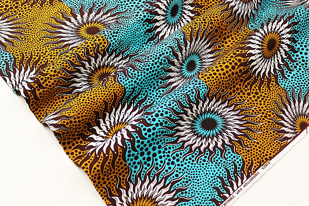 Vlisco Wax Hollandais Fabric | Empire Textiles