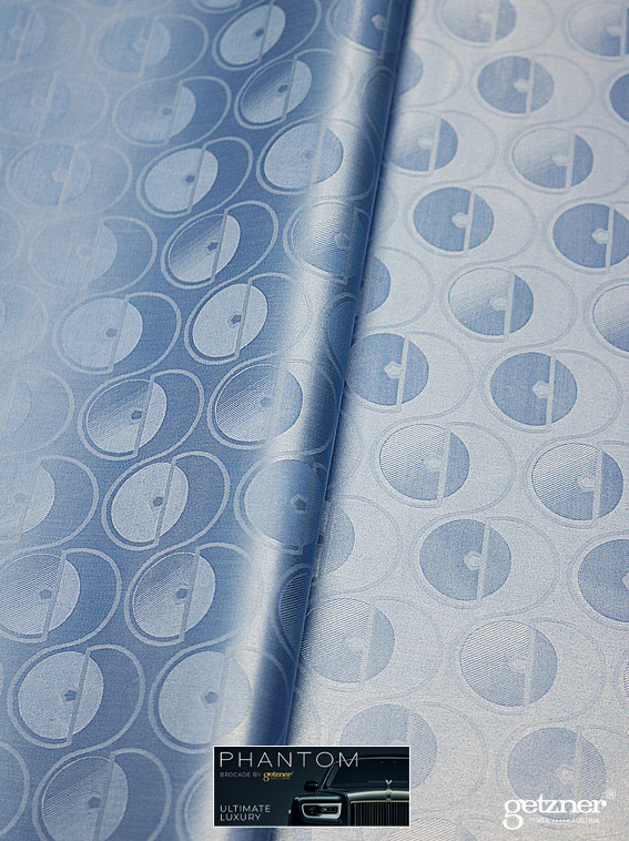 GPB833 | Sea Blue | Getzner Phantom Brocade | Empire Textiles