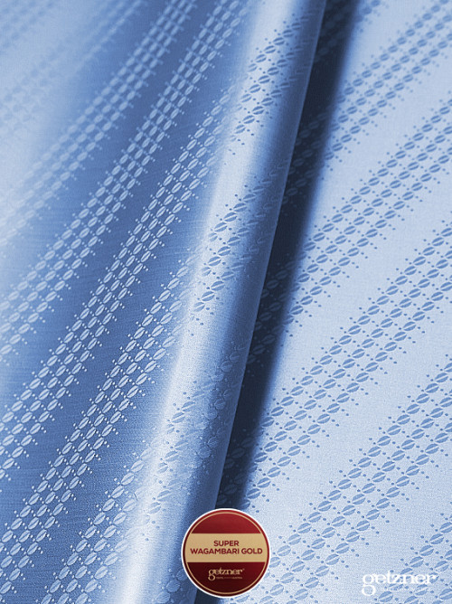 GWB355 | Sea Blue | Getzner Wagambari Brocade | Empire Textiles