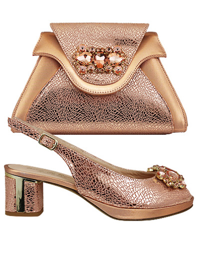 EDS1741 | Gold | Enzo di Roma | Shoe & Bag