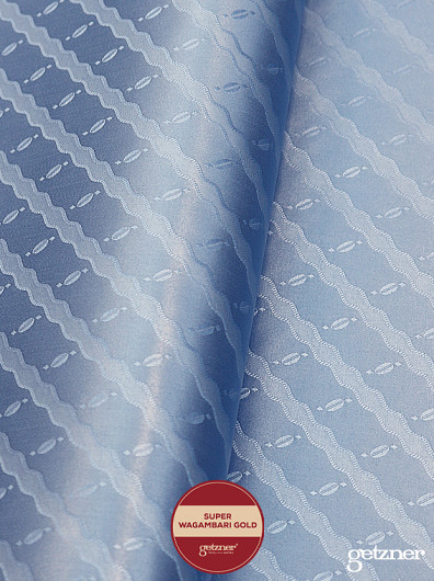 GWB405 | Sea Blue | Getzner Wagambari Brocade | Empire Textiles