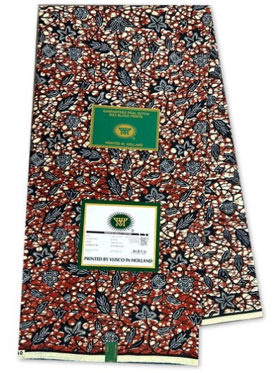 Vlisco Wax Hollandais Fabric | Empire Textiles