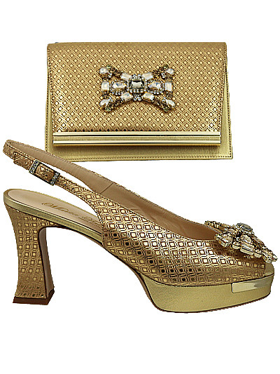 MTB507 | Gold | Marta Fabi | Shoes & Bag